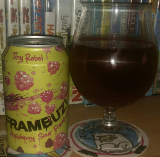 Napostellen: Tiny Rebel Frambuzi 4,3% - Juomaposti