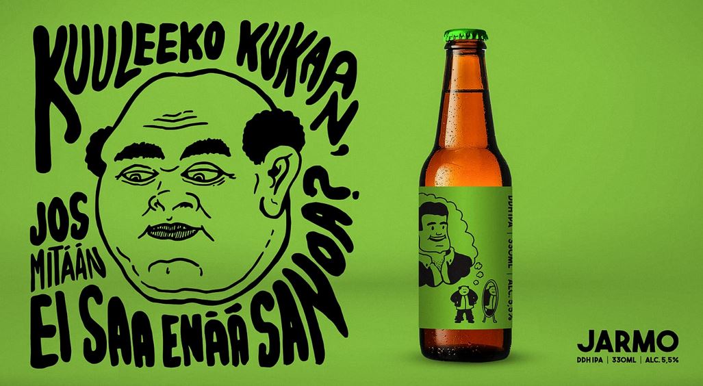 Olarin Panimo ja Pieruperse lanseeraavat yhteistyössä Jarmo-oluen ...