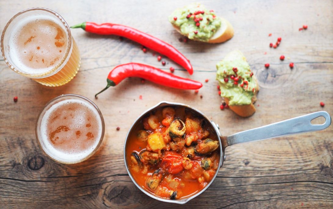 Viikon olut ja ruoka -pari: Oluinen mangoäyriäiskasari ja witbier ...